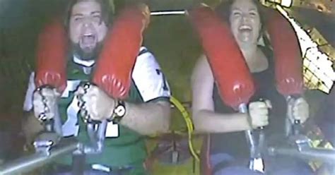 Video Screaming Man Terrifying Slingshot Ride Becomes Viral Sensation World News Mirror Online