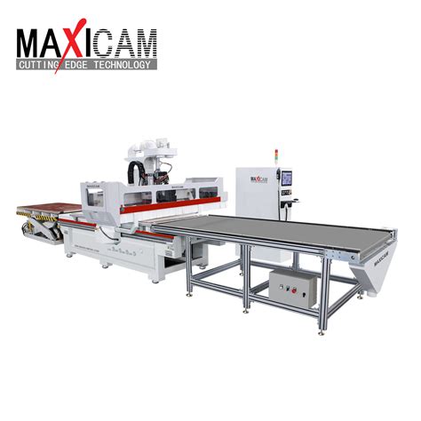 Wood Furniture Nesting CNC Router 1224 With Auto Loading Unloading