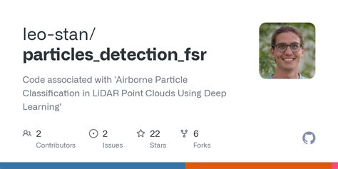 Github Leo Stan Particles Detection Fsr Code Associated With