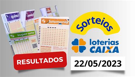 Loterias Caixa Resultado do sorteio da Quina Lotofácil Lotomania e