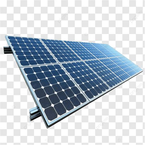 Photovoltaic Solar Power Panel Energy Generation Solar Harvesting PNG
