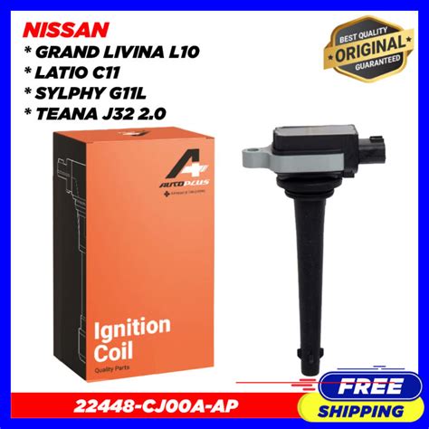 100 Original Nissan Tan Chong Ignition Plug Coil Grand Livina L10