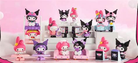 Sanrio Melody Kuromi Sweet Best Series Clear Box Toys