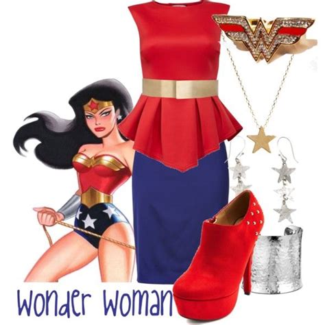 Wonder Woman By Jami1990 On Polyvore Wonder Woman Outfit Geeky