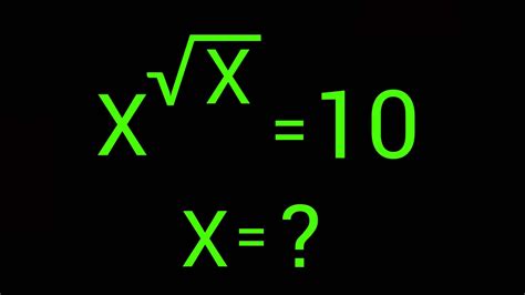 math olympiad problem a nice algebra equation youtube