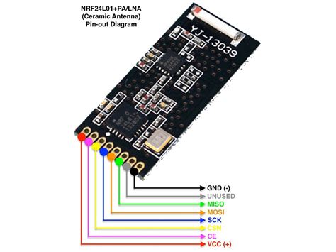 Nrf24l01 схема подключения