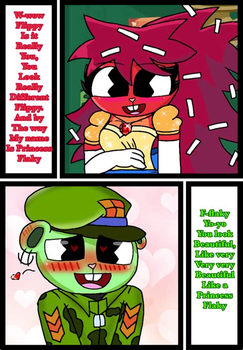 Flaky X Flippy 1316 Happy Tree Friends Flippy Comics