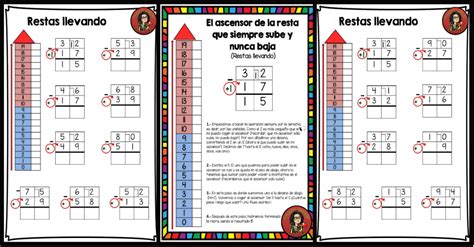 Cuaderno De Restas Con Llevada Imagenes Educativas