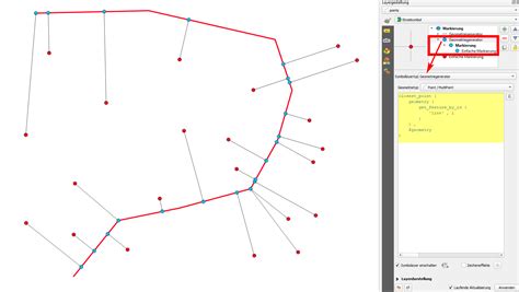 python how the create the nearest point on a line layer in qgis geographic information