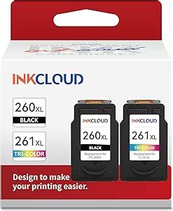 Amazon INKCLOUD Compatible Ink Cartridges Replacement For Canon PG