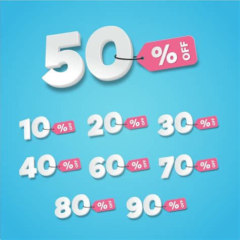 Etiquetas de venta y descuento precio de conjunto de colección de