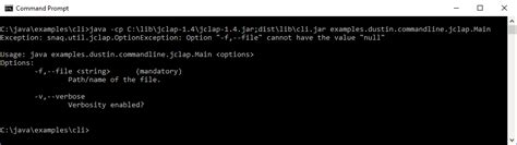 java登录界面命令 java命令行界面（第18部分）：jclap csdn博客