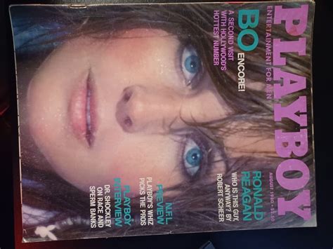 Playboy Magazine August 1980 Bo Encore Values MAVIN