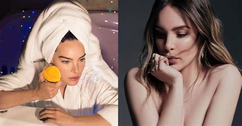 Instagram Belinda mostró parte íntima tras promocionar su línea de