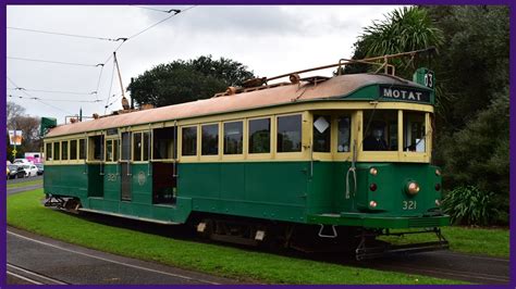 W2 No 321 An Old Melbourne Tram Now Running In Auckland NZ HD