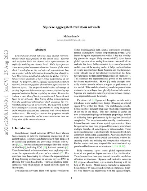 pdf squeeze aggregated excitation network