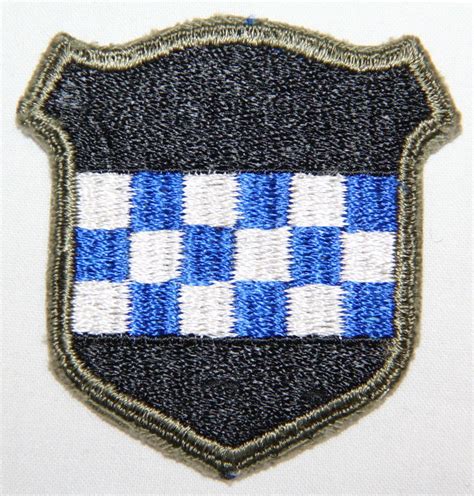 G106 WWII 99TH INFANTRY DIVISION PATCH B B Militaria
