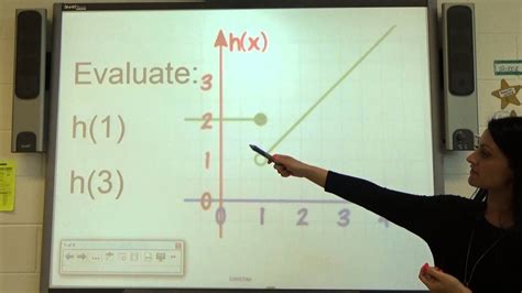 evaluate piecewise function youtube