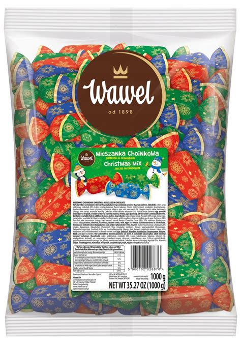 Wawel Cukierki Mieszanka Choinkowa W Czekoladzie 1kg Galaretki W