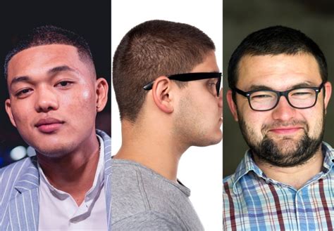 Buzz Cut For Round Face Styling Guide With Examples HairstyleCamp