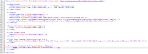 unit testing msbuild error create xml report stack overflow