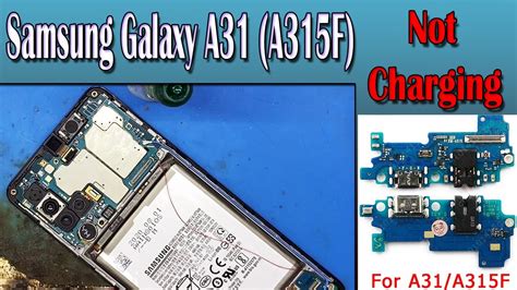 Samsung Galaxy A31 SM A315F Not Charging Samsung Galaxy A31