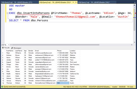 sql server stored procedure parameters archives