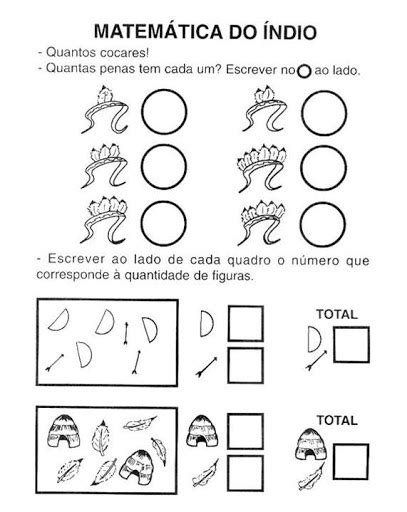 40 Atividades Para o Dia do Índio Cantinho Alternativo