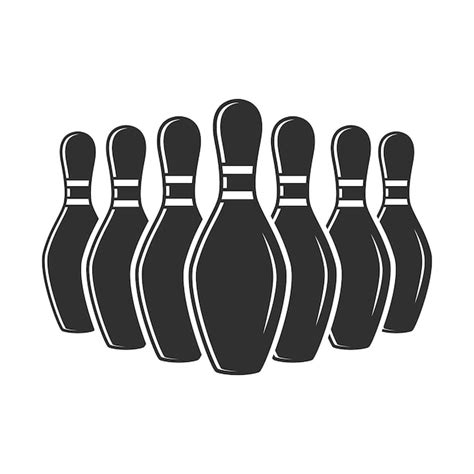 Bowling Vektor Bowling Illustration Sport Illustration Bowling Vektor