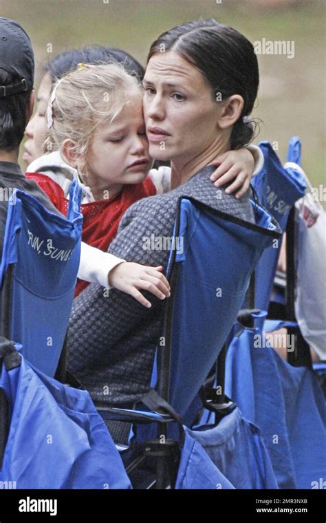 Jennifer Garner Takes Her Two Daughters Violet And Seraphina To Soccer Practice In Los Angeles
