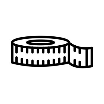 Measuring Line Icon Vector Measuring Package Scale Png And Vector
