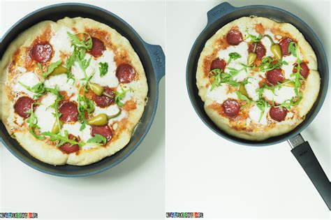 Pizza z patelni super prosty przepis na szybką pizzę
