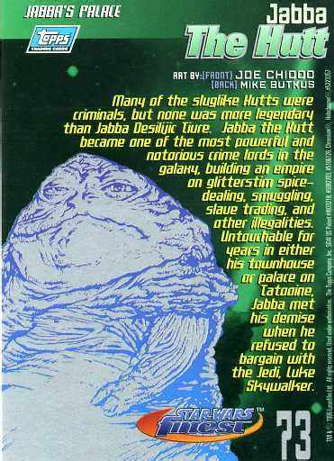 1996 Topps Star Wars Finest Checklist Set Info Buying Guide More