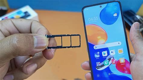 Redmi Note 11 How To Insert The SIM Card Installation Of The Nano