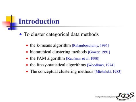 ppt a fuzzy k modes algorithm for clustering categorical data powerpoint presentation id 9633856