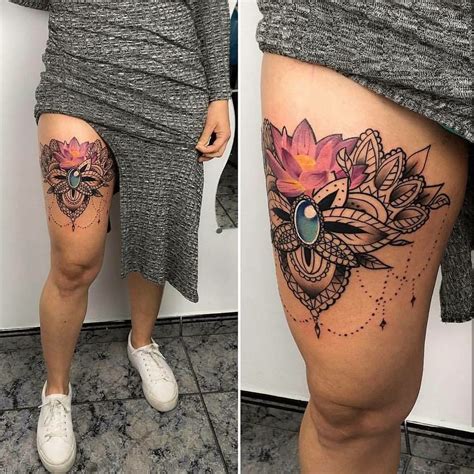 Top 48 Tatuajes De Flores En La Pierna Abzlocal Mx