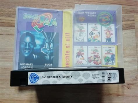 VHS HVĚZDY SPACE JAM SYLVESTER A TWEETY 1996 Aukro