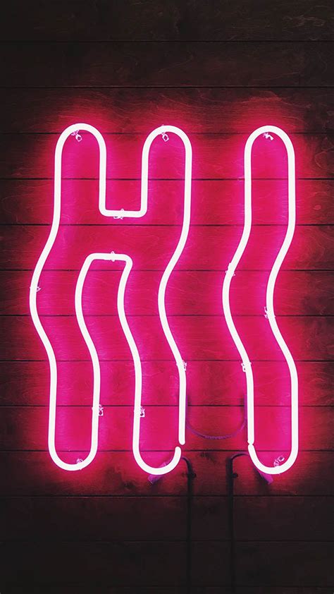 Aesthetic Pink Neon Wallpapers Wallpaper Cave