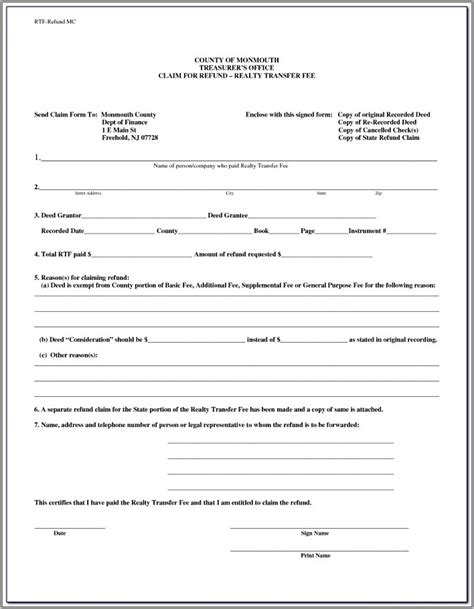 Quit Claim Deed Form Dekalb County Georgia CountyForms
