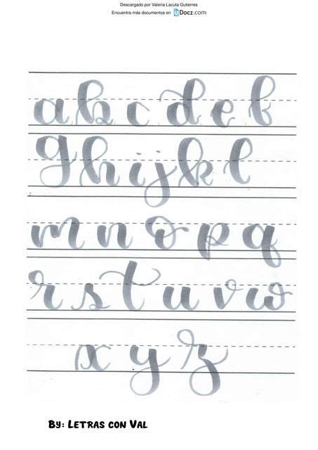 Plantillas De Lettering Valeria Lacuta Gutierres UDocz Plantillas
