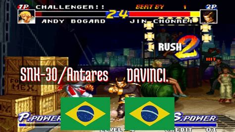 FT10 Rbff1 SNK 30 Antares BR Vs DAVINCI BR Real Bout Fatal Fury