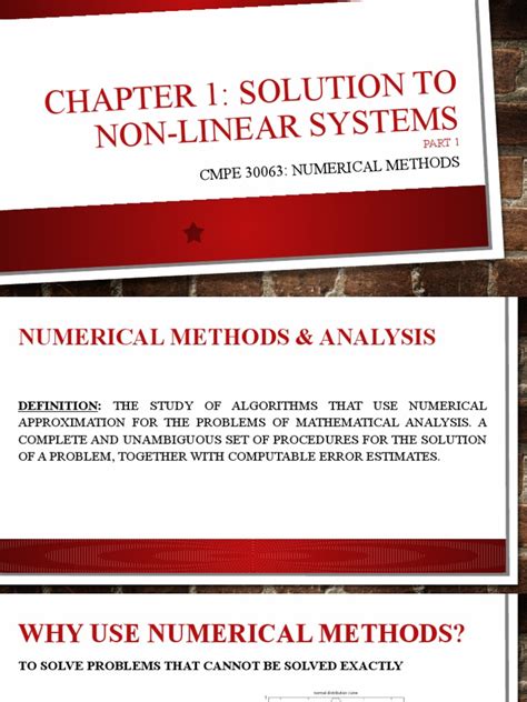 lecture1 errors bisection method pdf numerical analysis numbers