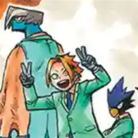 Mezo Shoji Denki Kaminari Tokoyami Fumikage Colored Manga