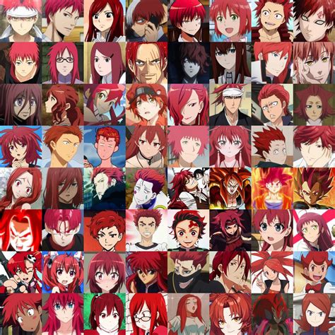 Top More Than 77 Red Hair Anime Characters Incdgdbentre