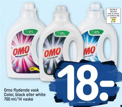 Omo Vaskemiddel Flydende Rema 1000 April 2023 Alle Tilbudsavis