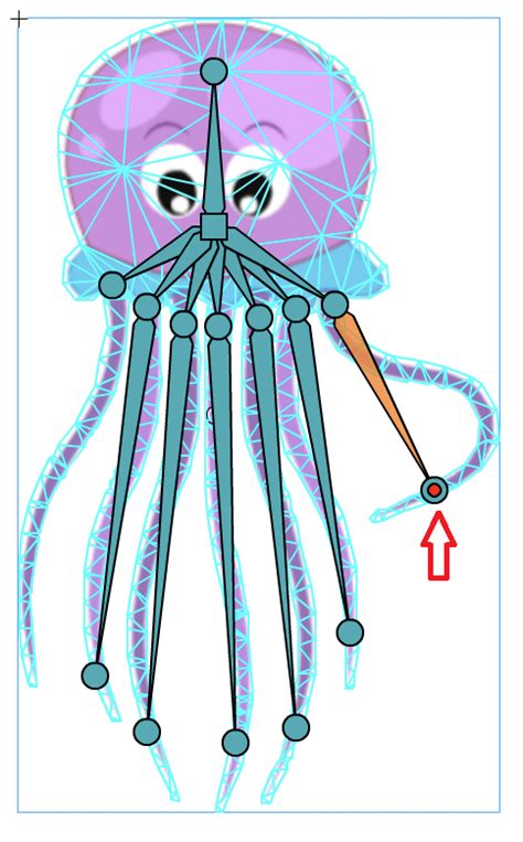 work with character rigging in animate