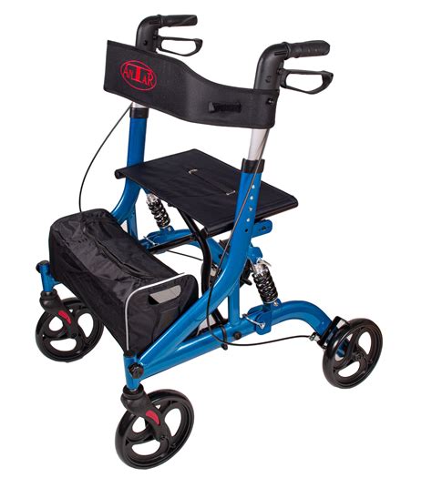 AT51035 Aluminium Rollator mit Stoßdämpfer Antar Medizin GmbH