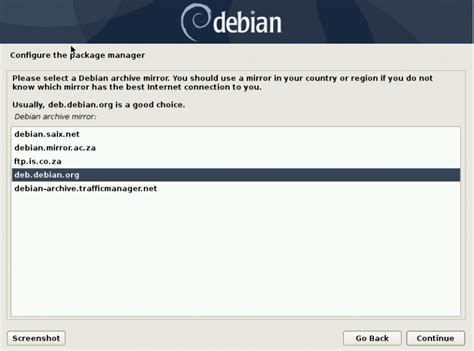 how to install a debian 10 buster minimal server