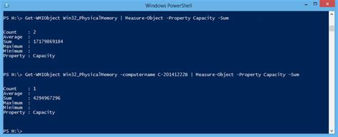 Getting Ram Info On Local Or Remote Computer In Powershell Nextofwindowscom