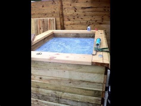 DIY IBC TANK HOT TUB YouTube Hot Tub Diy Hot Tub Tub